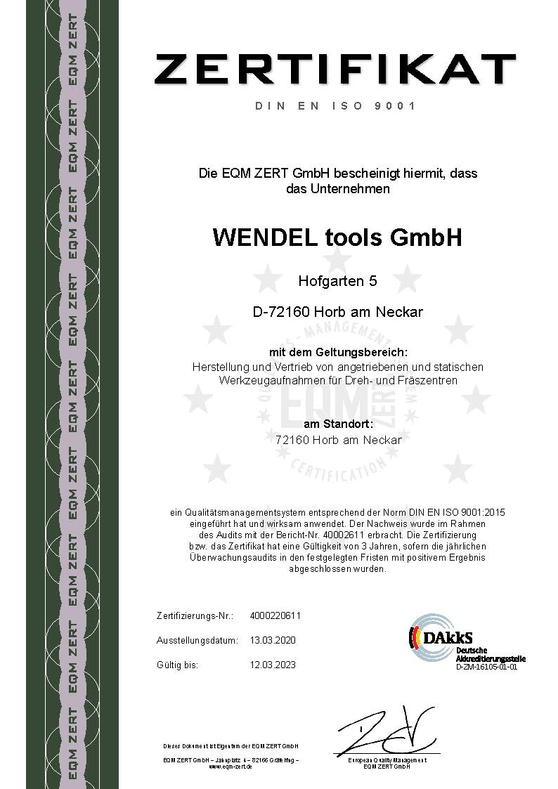 Wir liefern Qualität für härteste Einsätze | WENDEL tools